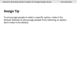 Nudge design | PPT
