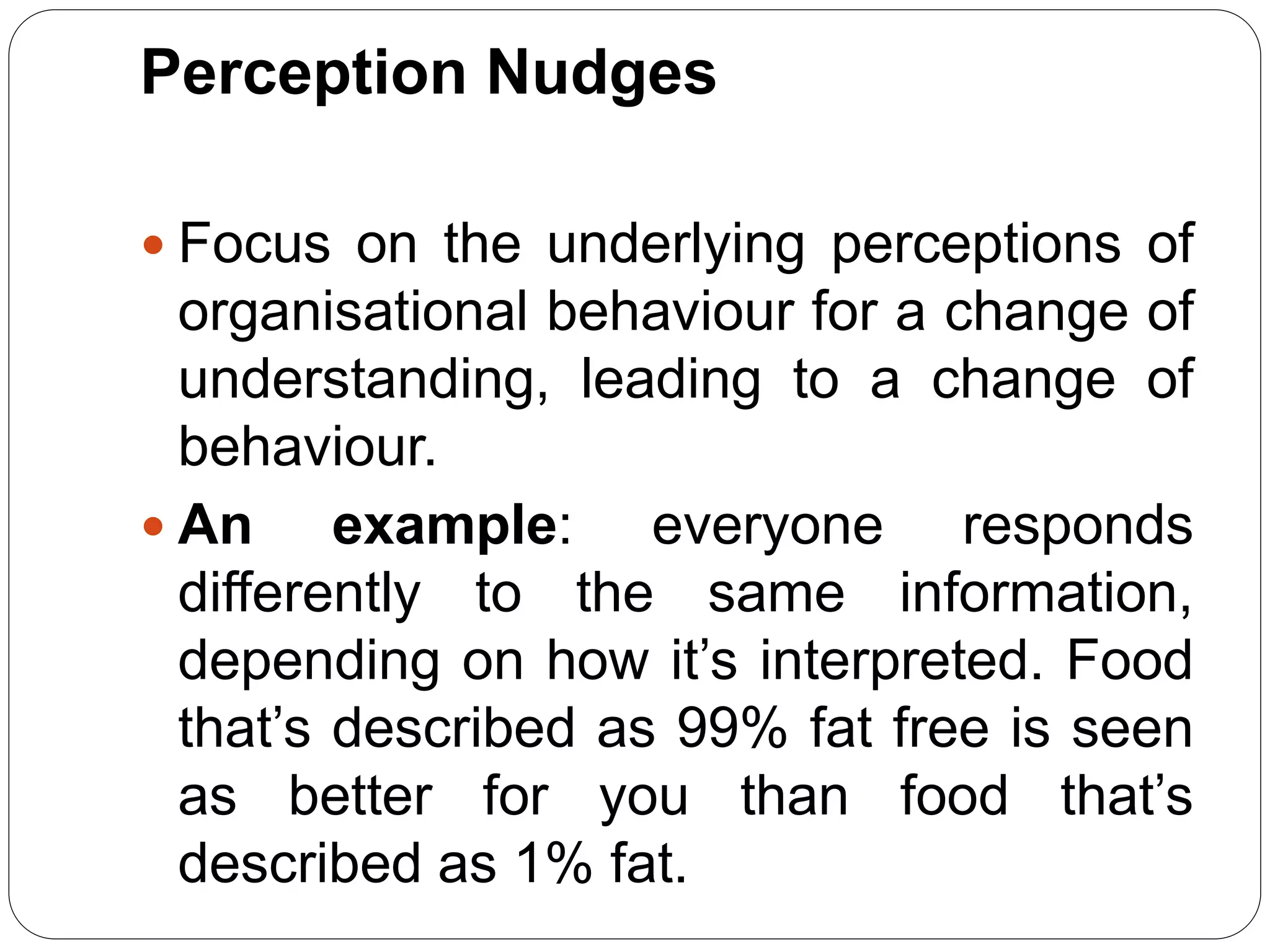 Nudge theory | PPTX
