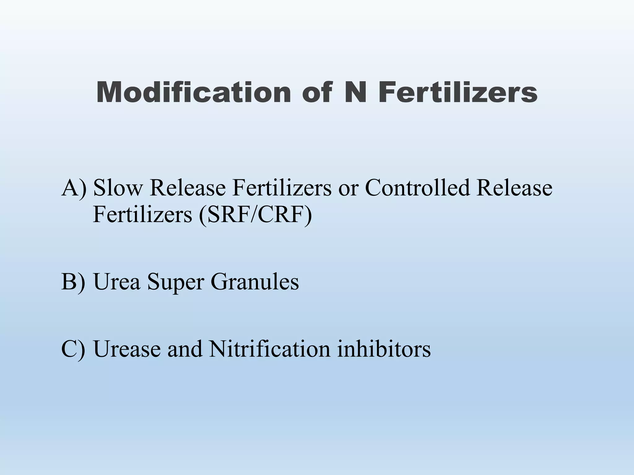 Nitrogen Use Efficiency | PPTX