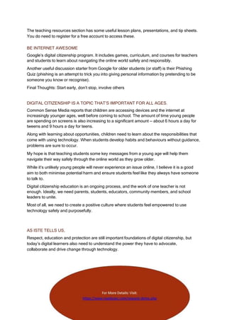 Keeping Students Safe Online - NuEduSec | PDF