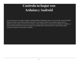 Nuestro proyecto con arduino | PDF