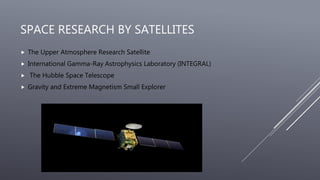 Space Research and Exploration. | PPT