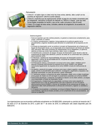 Nueva norma sa 8000 2014 - 2014 -cegesti | PDF