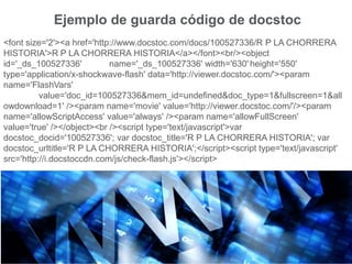 Nueva version docstoc | PPTX