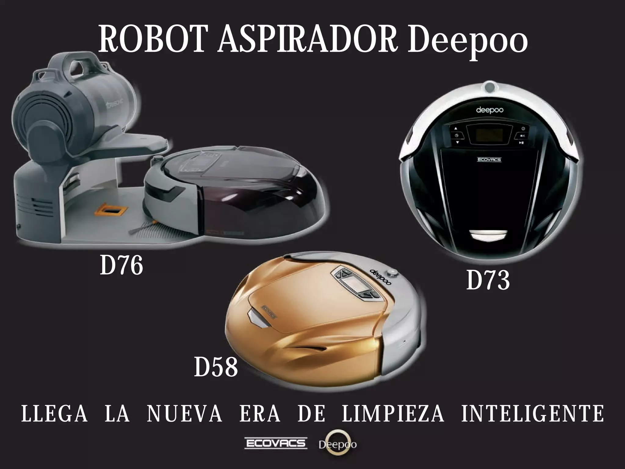 Catalogo robot aspirador deepoo | PPT