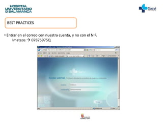 NUEVO CORREO HOSPITALARIO | PPT