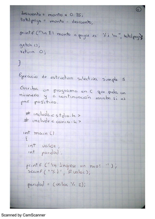 Ejercicios de Computación Para Ingenieros | PDF