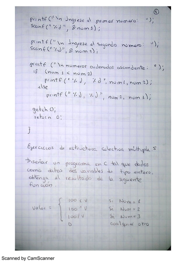 Ejercicios de Computación Para Ingenieros | PDF