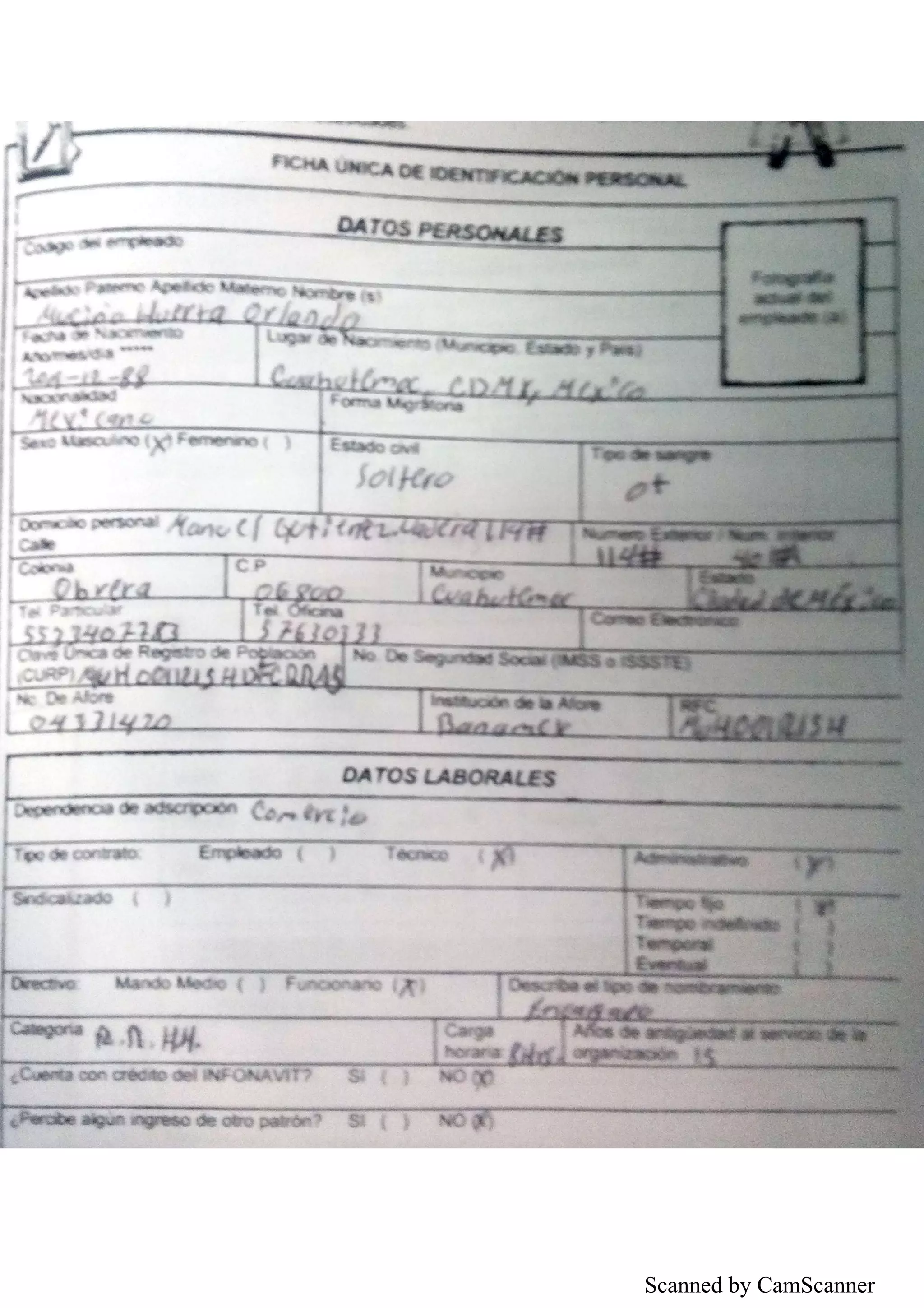 CETIS 3 - ADMINISTRACION DE RECURSOS HUMANOS | PDF