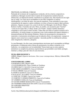 Casa Barragán | DOCX