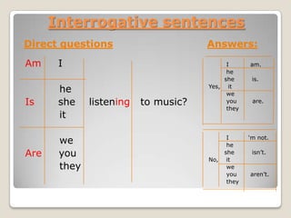 Present Continuous: Grammar | PPTX