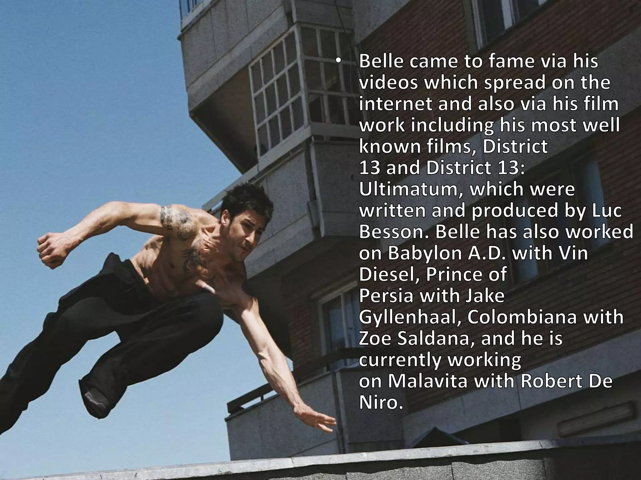 David Belle (parkour) | PPT