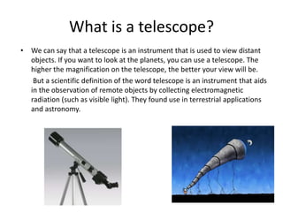 Telescope | PPTX