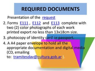 EXPORTING ARTWORKS TO ARGENTINA | PPTX