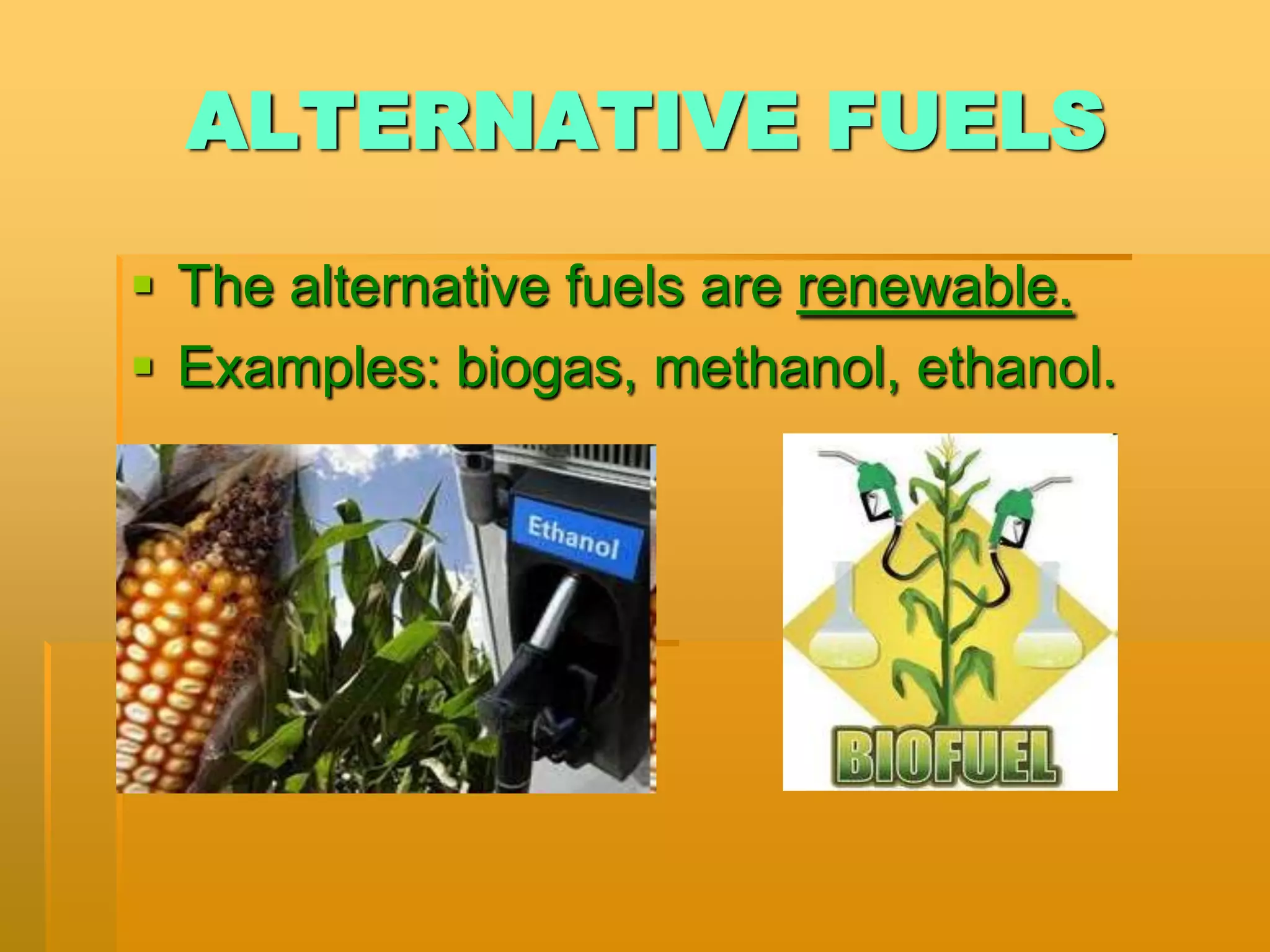 aternative fuels & biomass | PPT