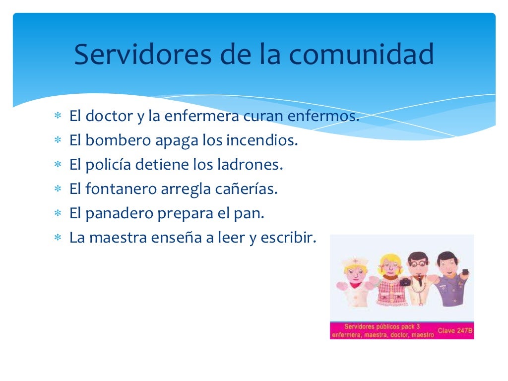 Servidores de la comunidad