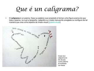 O caligrama | PPT