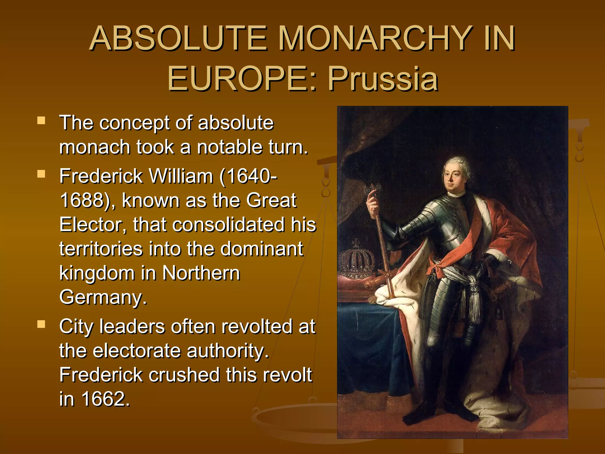 Absolute monarchy in Europe | PPT | Christianity | Religion & Spirituality