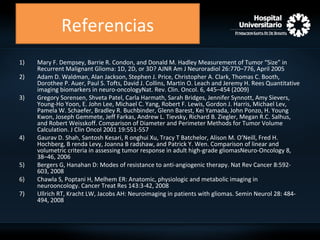 Nuevos criterios para la evaluación de respuesta en tumores gliales de ...