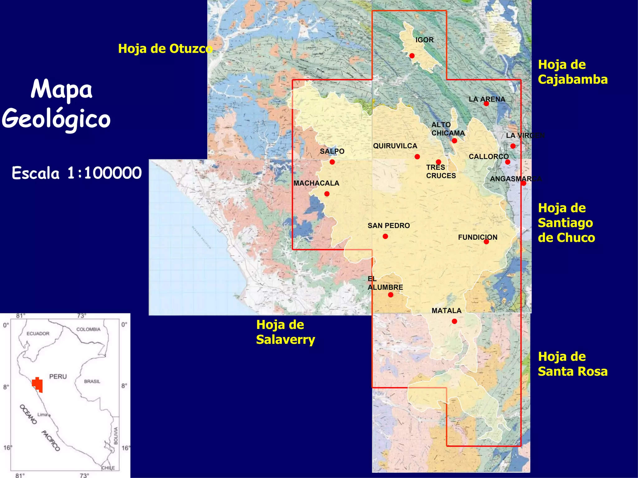 NUEVOS DATOS SOBRE EL VOLCANISMO CENOZOICO EN EL NORTE DEL PERÚ, GRUPO ...