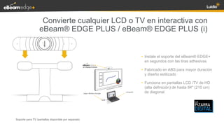 Nuevo sistema ebeam edge plus La pizarra digital | PDF