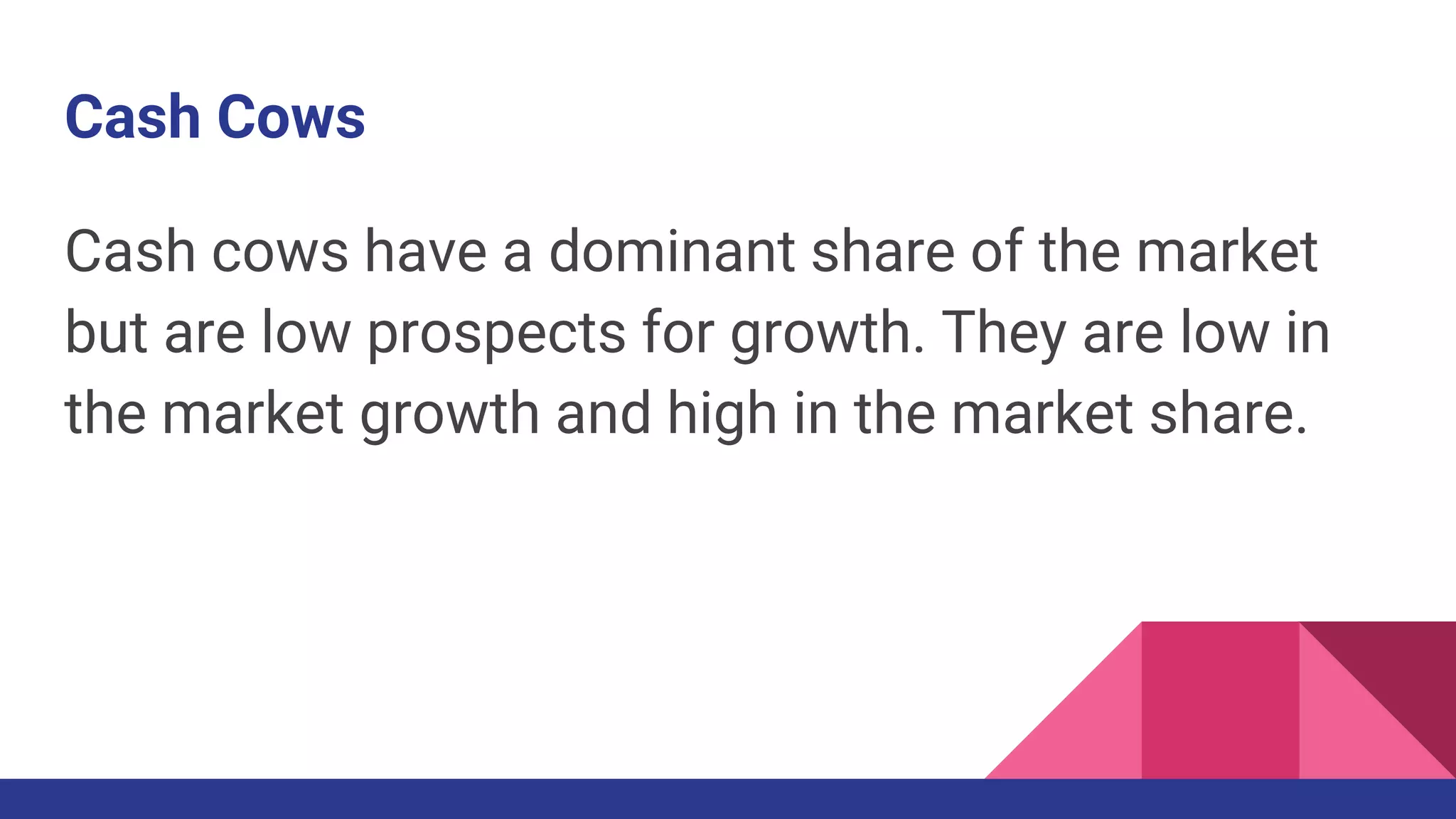 Growth Share Matrix | PPT