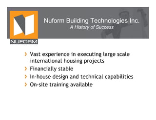 Nuform social housing | PDF
