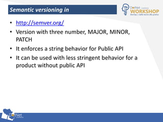 Distribute your code with NUget and build vNext | PPTX | Web ...