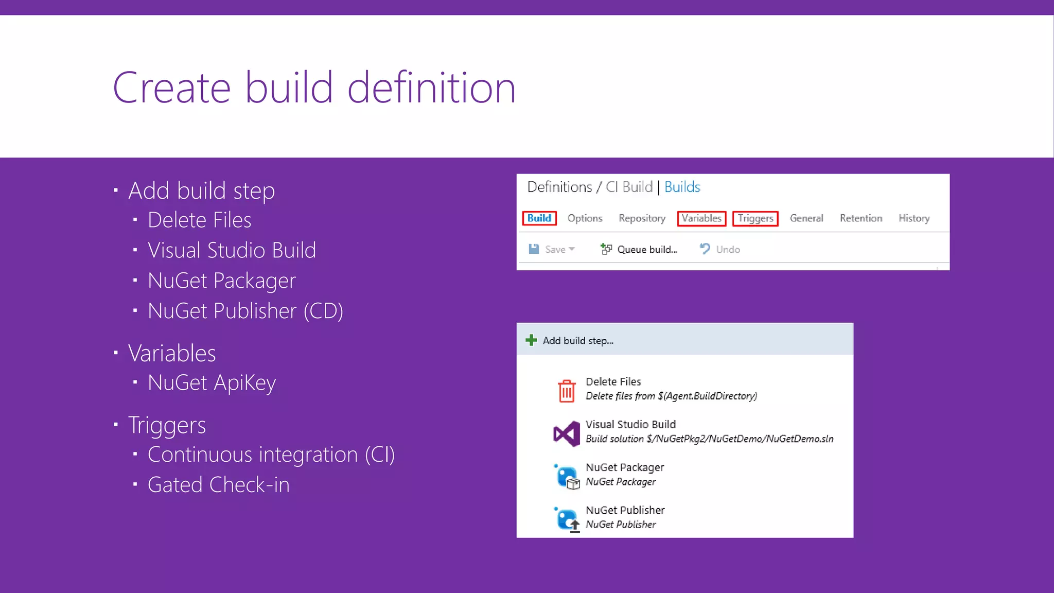 NuGet package CI and CD | PPT