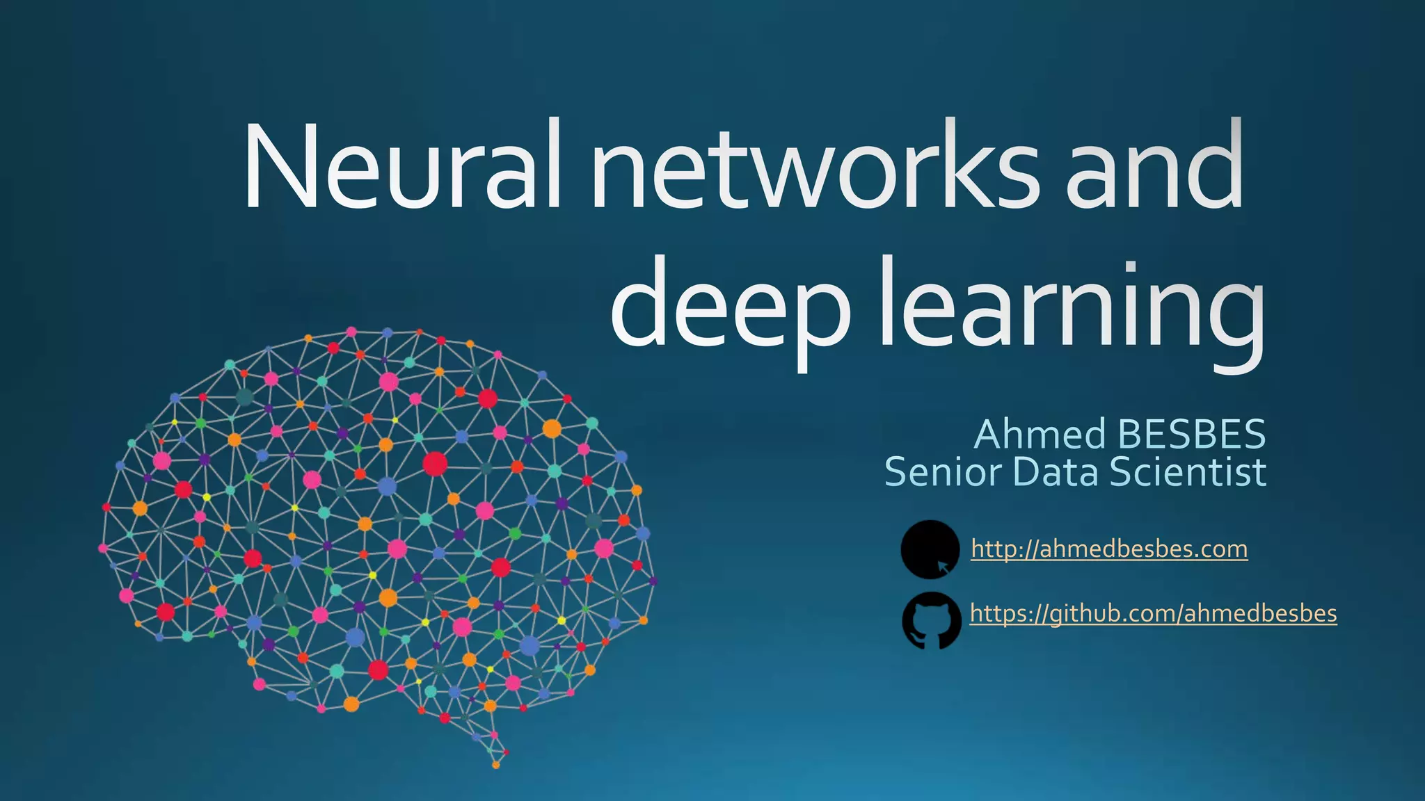 Introduction To Neural Networks And Deep Learning From Scratch Pptx Computing Technology
