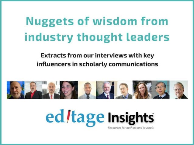 Nuggets of wisdom from industry thought leaders | PPTX