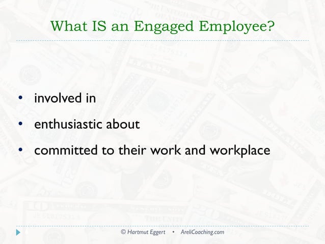 Employee Engagement: Chart your Course to an Energized Workforce | PPT