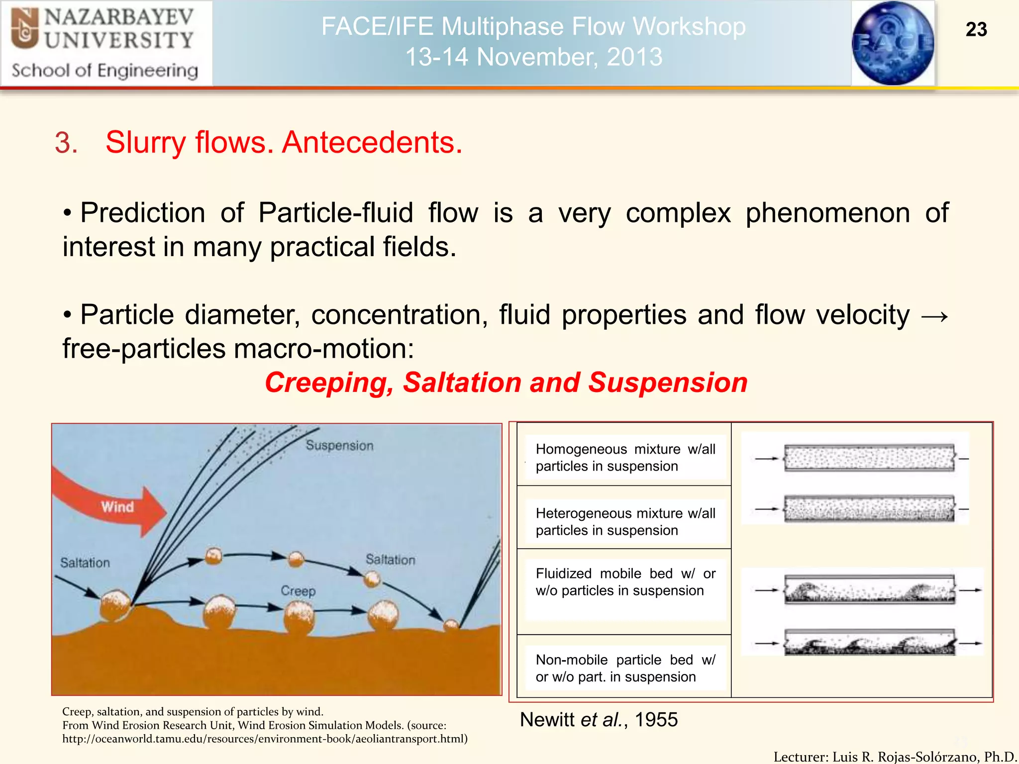 CFD Modeling of Multiphase Flow. Focus on Liquid-Solid Flow | PPT