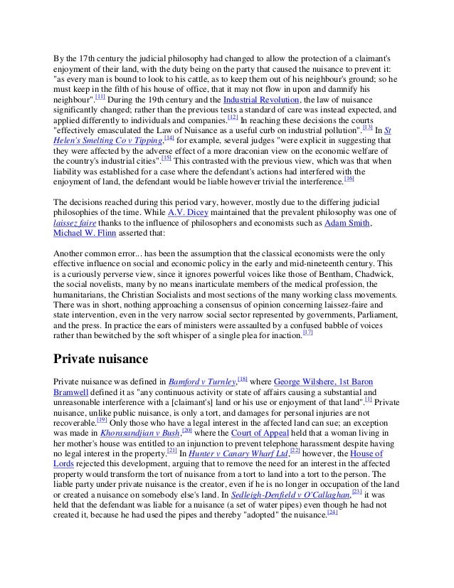 Nuisance