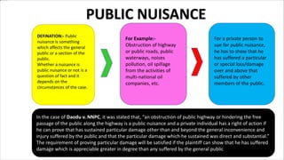 Nuisance | PPTX