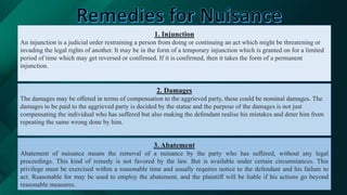 Nuisance | PPTX