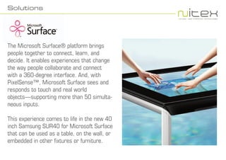 NUITEX Profile | PDF | Computer Peripherals | Computing