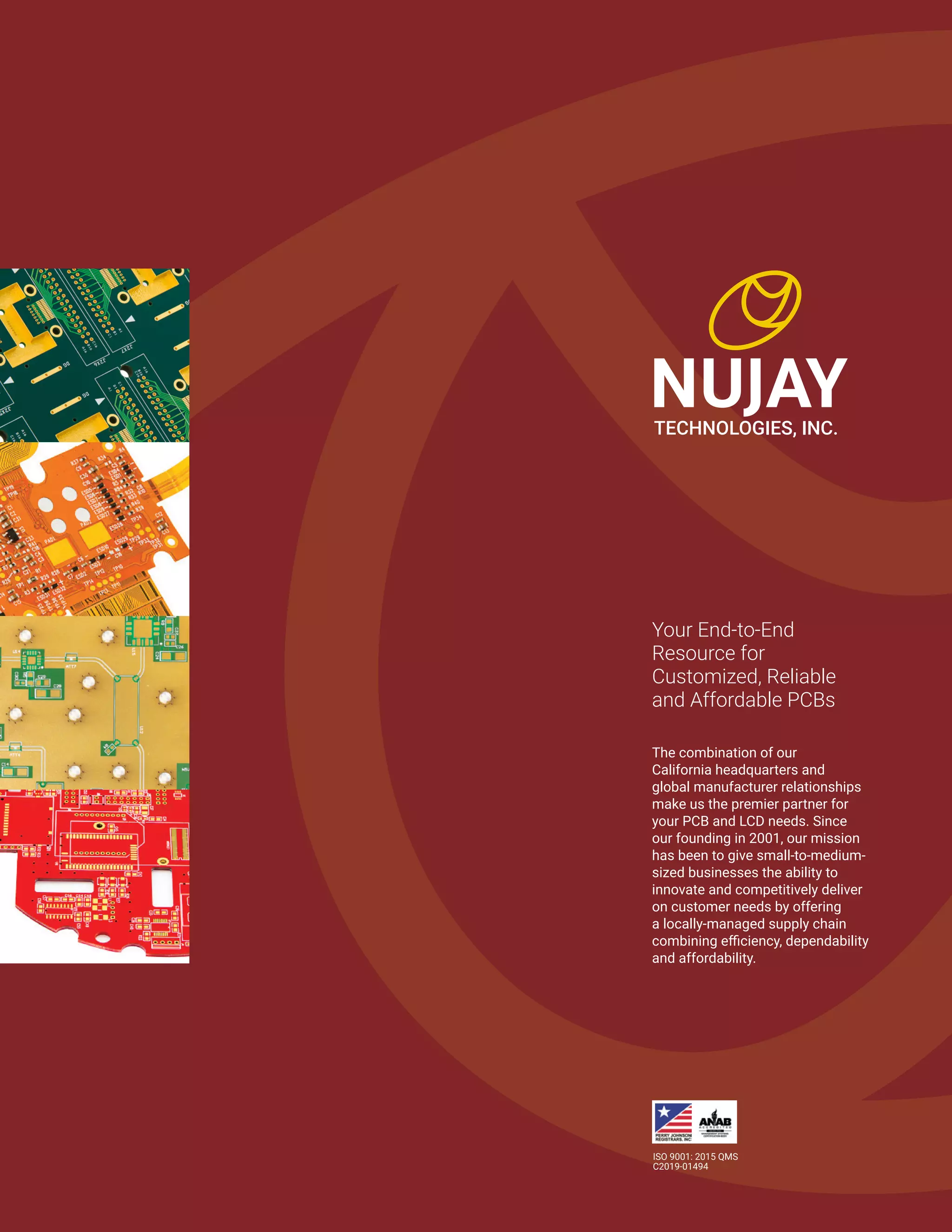 Nujay Tech: PCB Capability Flyer | PDF