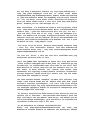 Nukhbatul fikr ringkasan ilmu hadist | PDF