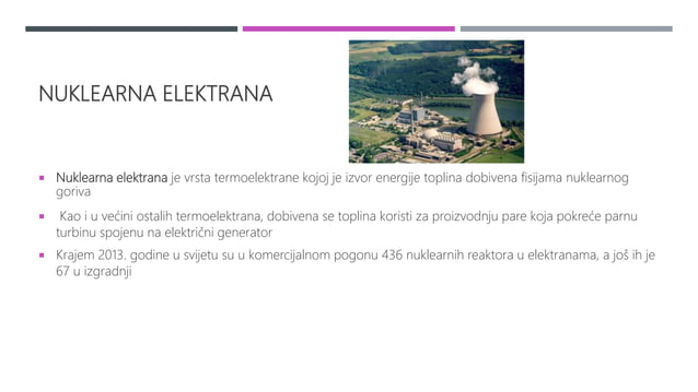 Nuklearne elektrane | PPTX