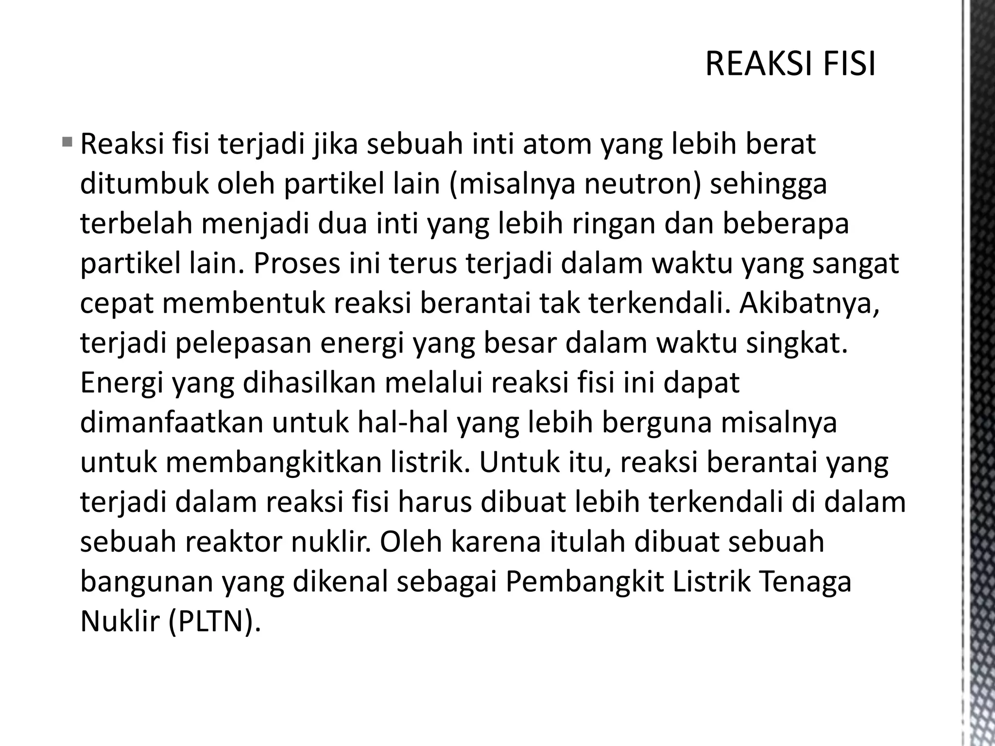 Pengantar Energi Nuklir Energi Alternatif | PPTX