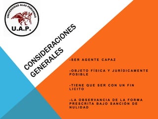Nulidad del acto jurídico | PPTX