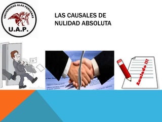 Nulidad del acto jurídico | PPTX
