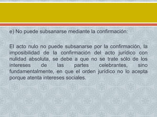Nulidad en el Acto Jurídico | PPTX