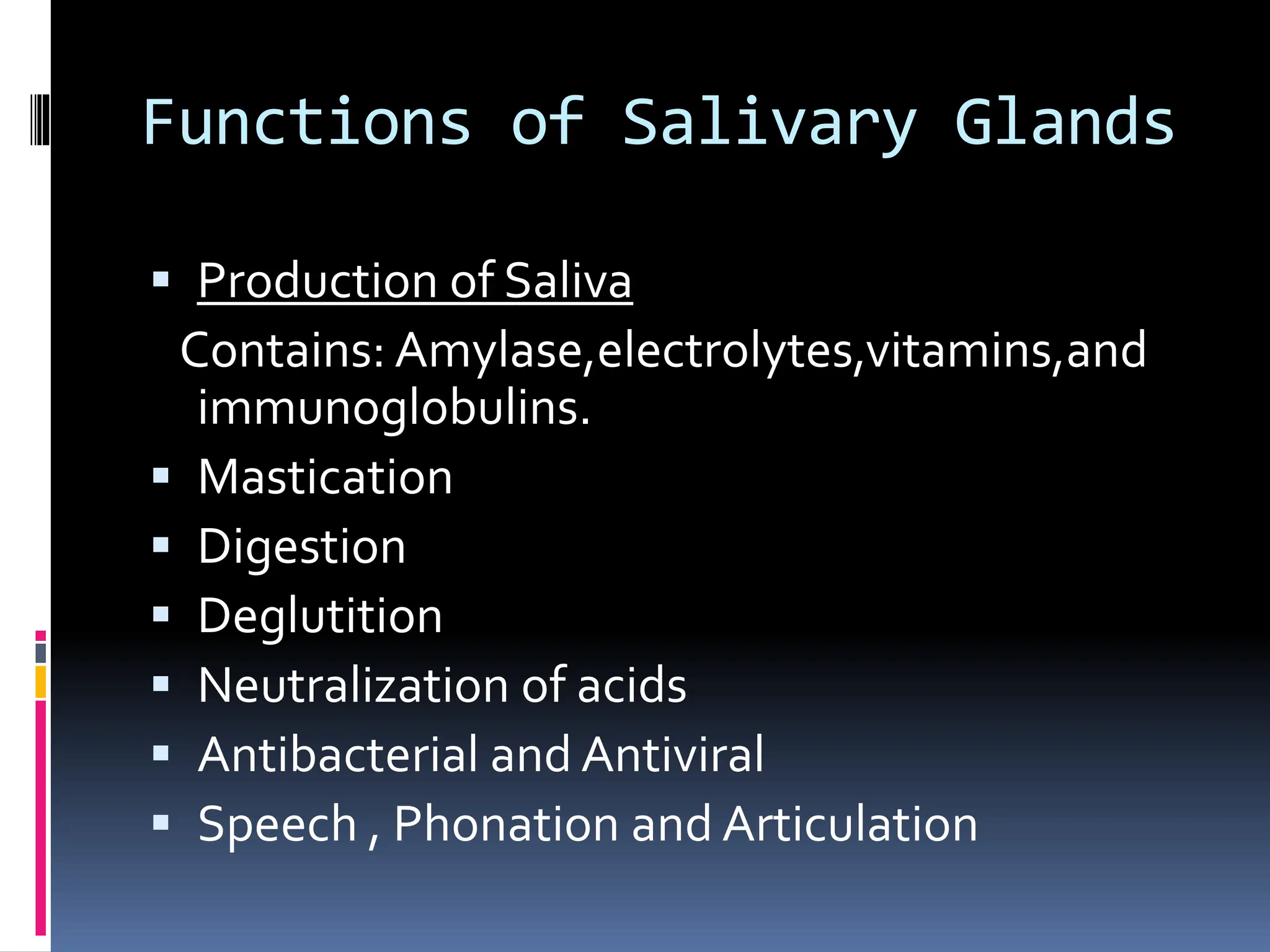 salivary gland 1 , Salivary glands 2100 | PPT