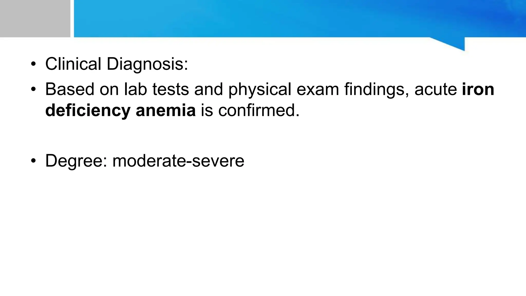 Iron Deficiency Anemia: understanding through a case study | PPTX