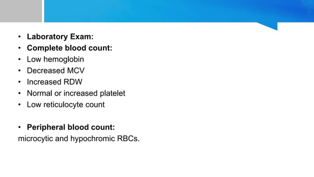 Iron Deficiency Anemia: understanding through a case study | PPTX ...