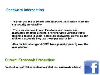 Facebook Attacks | PPT