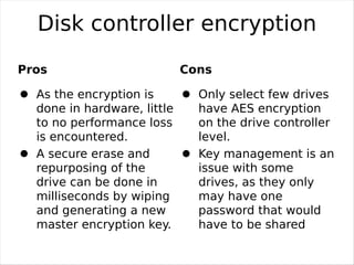 Hard Disk Encryptions | PDF