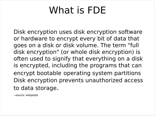 Hard Disk Encryptions | PDF